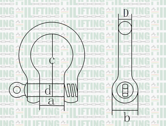 European Large Bow Shackle Manufacturer - Hilifting