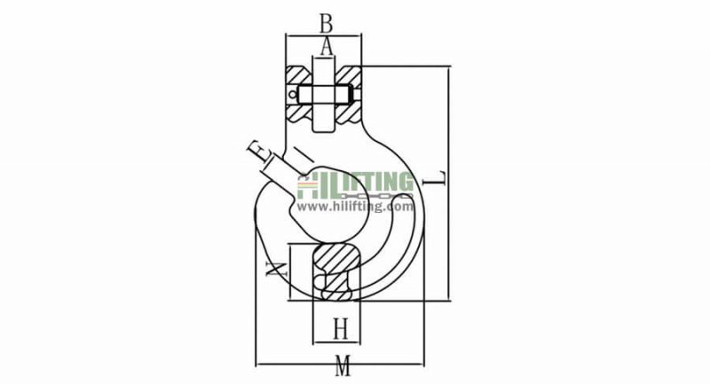 Best Grade 80 Clevis Forest Hook Manufacturer | Hilifting