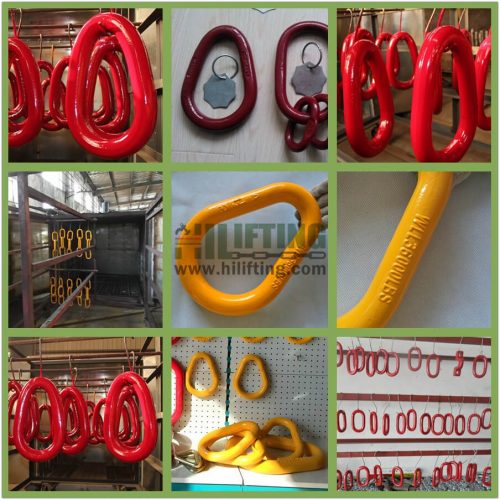 Grade 80 Forged Alloy Steel Pear Shaped Link Manufacturer - Hilifting