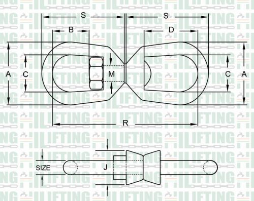 Regular Swivel G402, Chain Swivel Manufacturer - Hilifting
