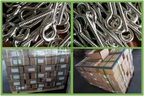 Stainless Steel Lag Eye Bolt Wood Screw Thread - Hilifting