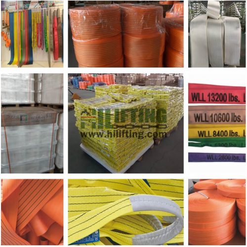 Polyester Synthetic Webbing Sling Manufacturers - Hilifting