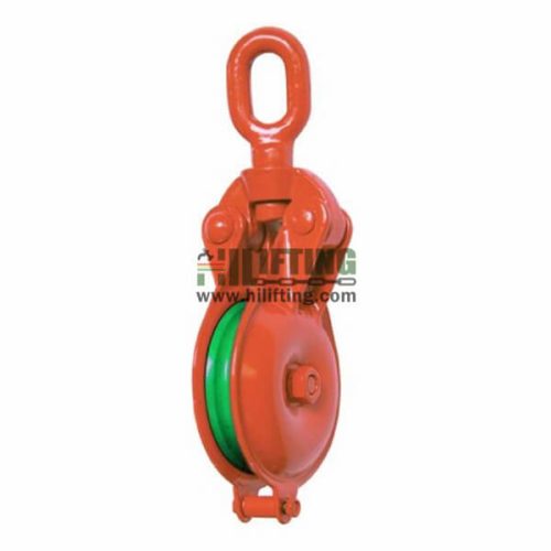 Marine Pulley Block Single Sheave W/Swivel Eye - Hilifting